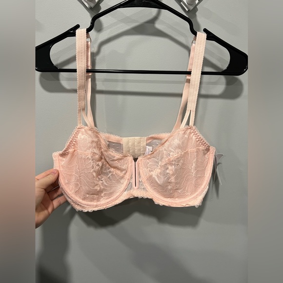 Auden | Intimates & Sleepwear | Nwt Pink Lace Auden Bra Size 38d | Poshmark